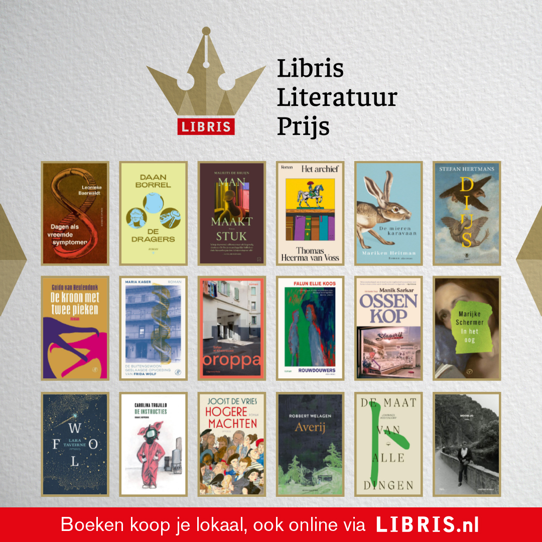 Longlist 2025 - Libris Literatuur Prijs