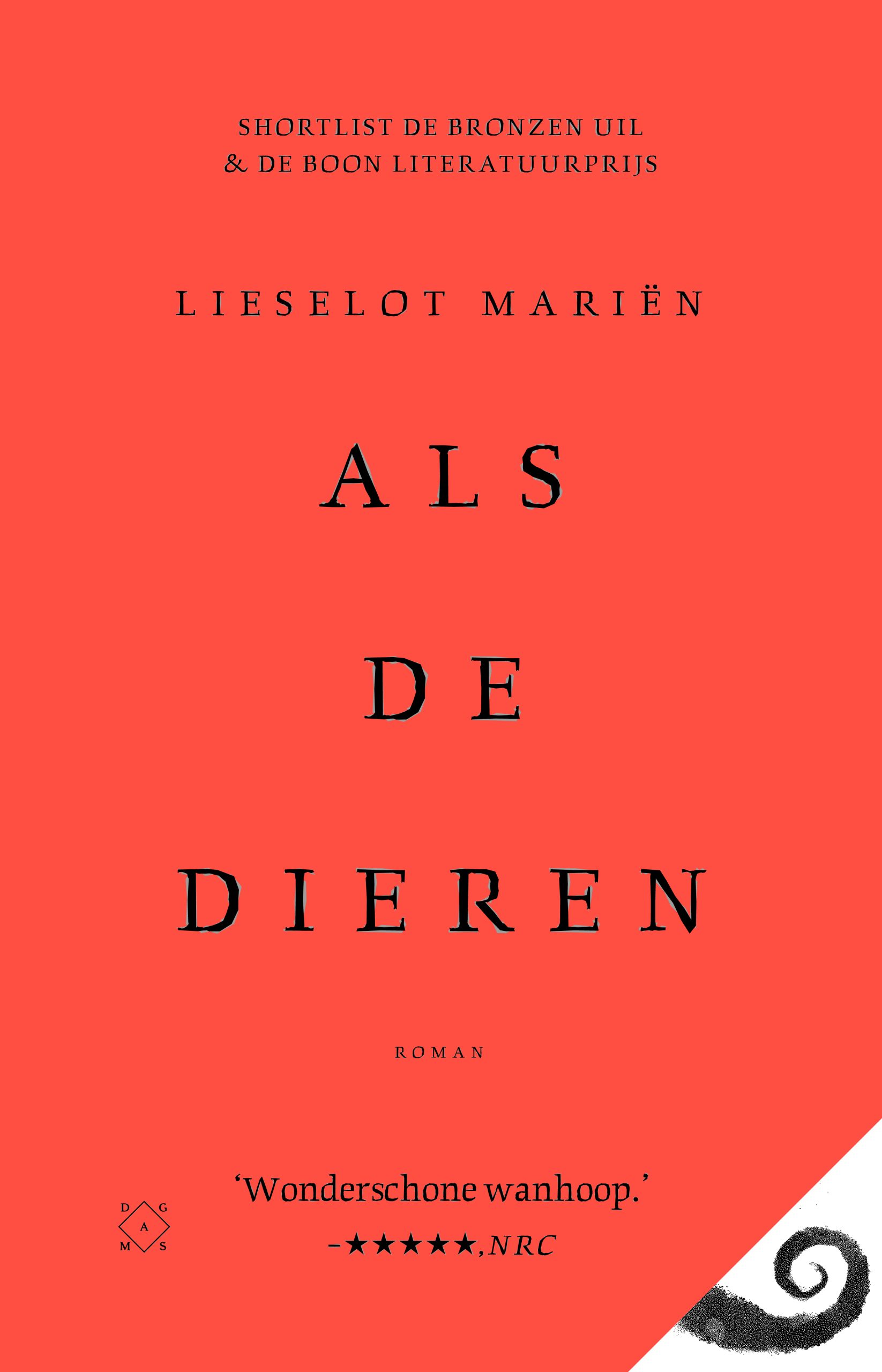Lieselot Mariën, Als de dieren - Libris Literatuur Prijs